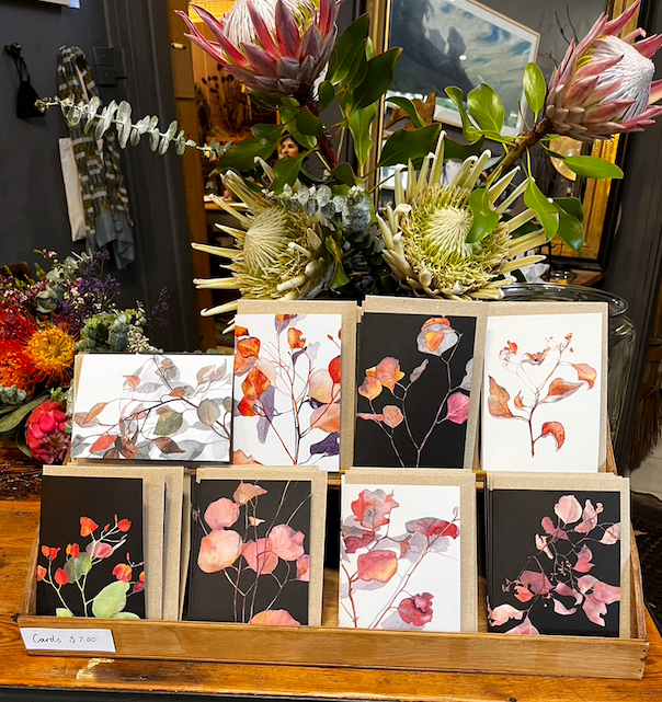 Jess Jarvie art cards – Midnight Flowers