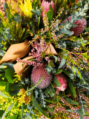 Australian Native Posies – Midnight Flowers